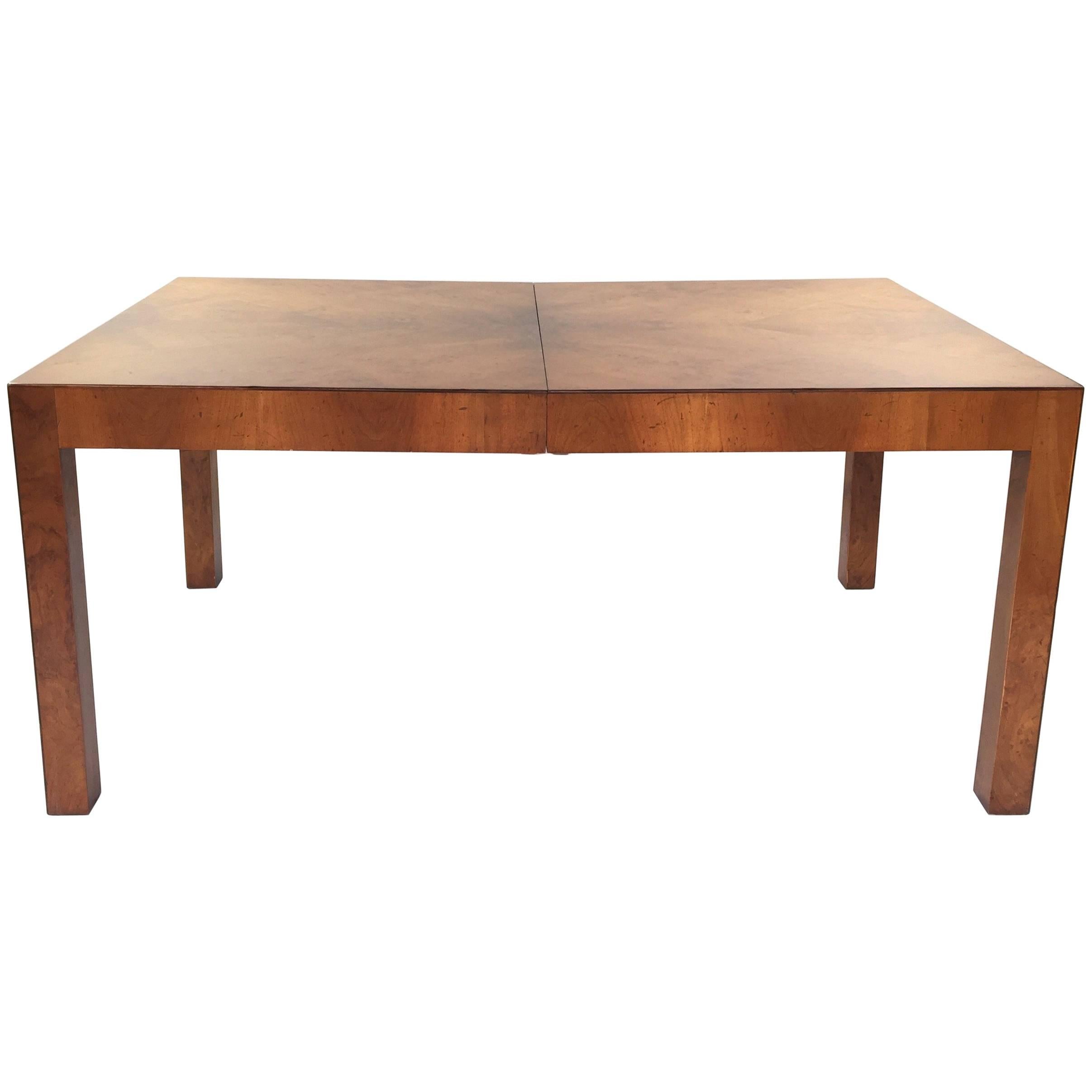Refinished Milo Baughman Dining Table at 1stDibs