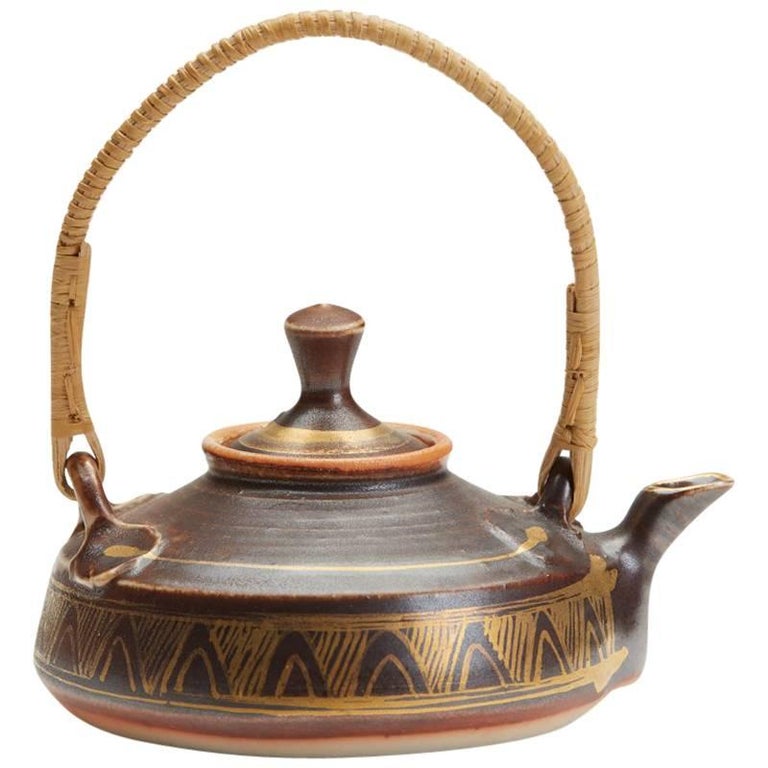 Mary Rich Studio Pottery Miniature Teapot, 20th Century For Sale at ...