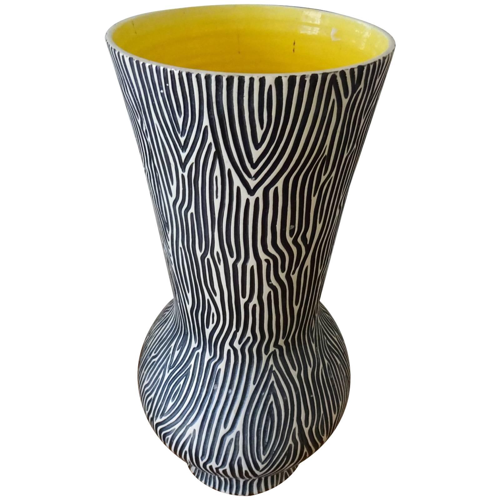 Rare Large St Clement Vase from the 1950s at 1stDibs