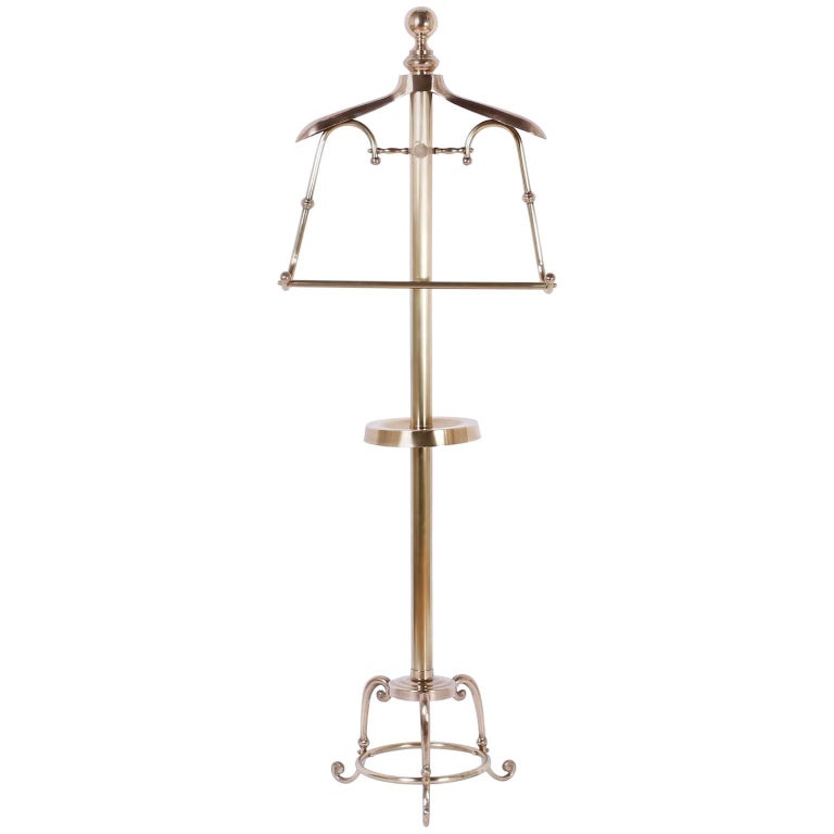 Antique Brass Gentlemen's Valet at 1stDibs
