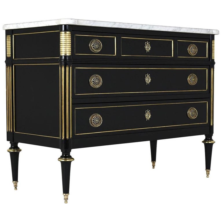 Solid Cherry French Louis XVI or Directoire Style Chest by Kindel ...