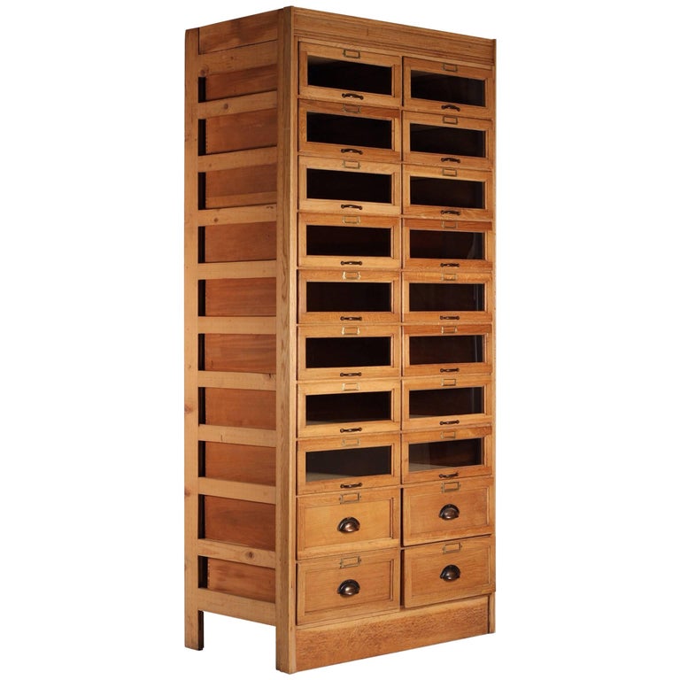 20th Century Gentlemans Haberdashery Display Cabinet at 1stDibs