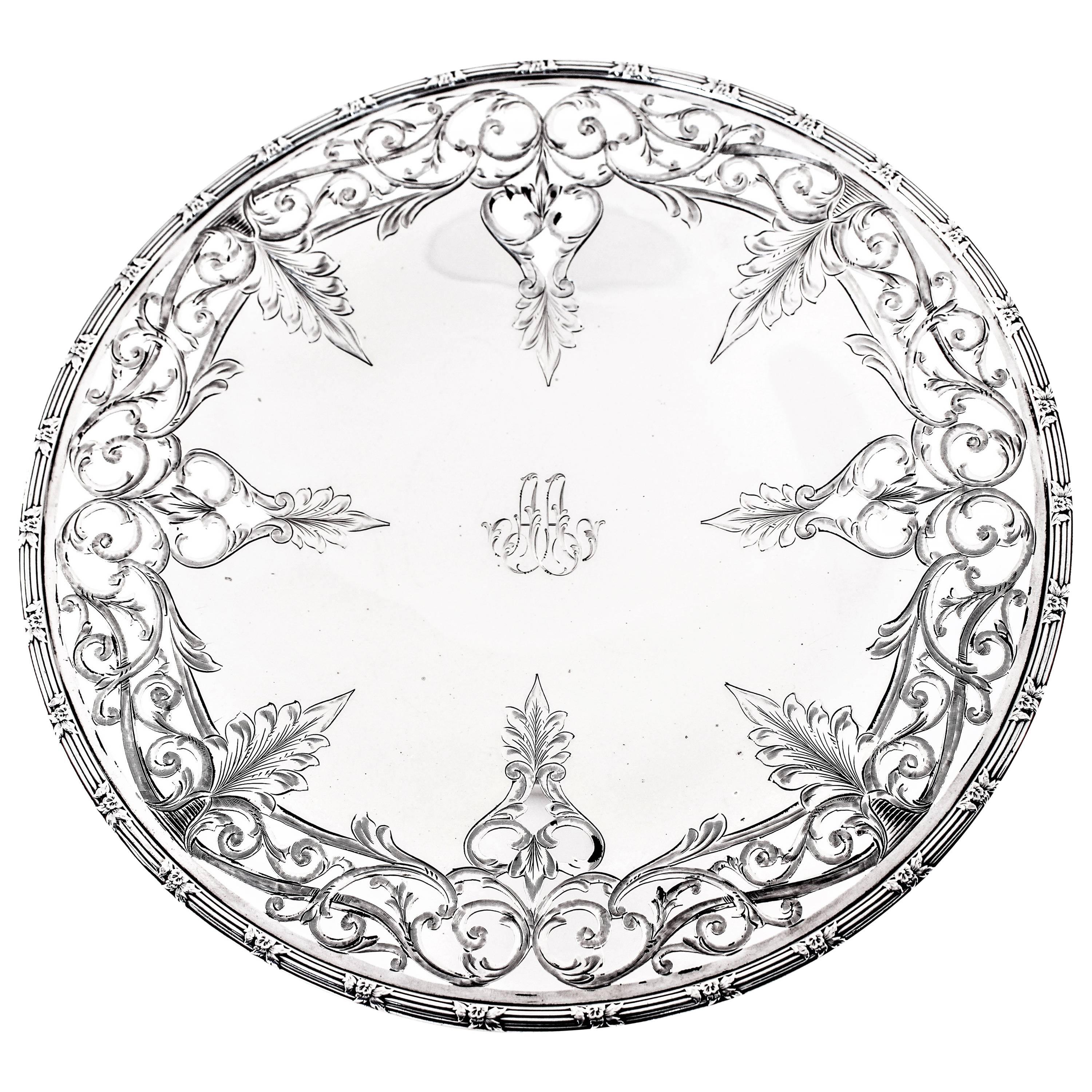 Antique Shreve, Crump and Low Sterling Silver Bowl For Sale at 1stDibs