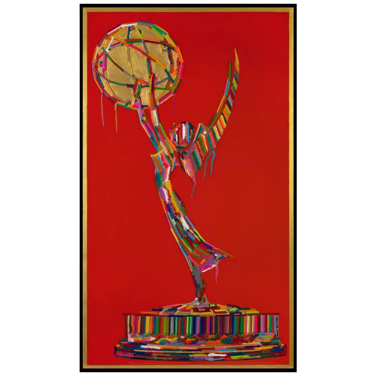 Stylized Rainbow Oscar For Sale at 1stDibs