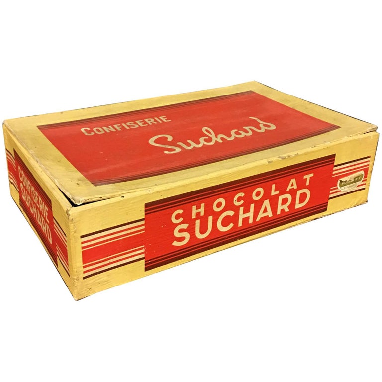 Confiserie Suchard Chocolate Box For Sale at 1stDibs