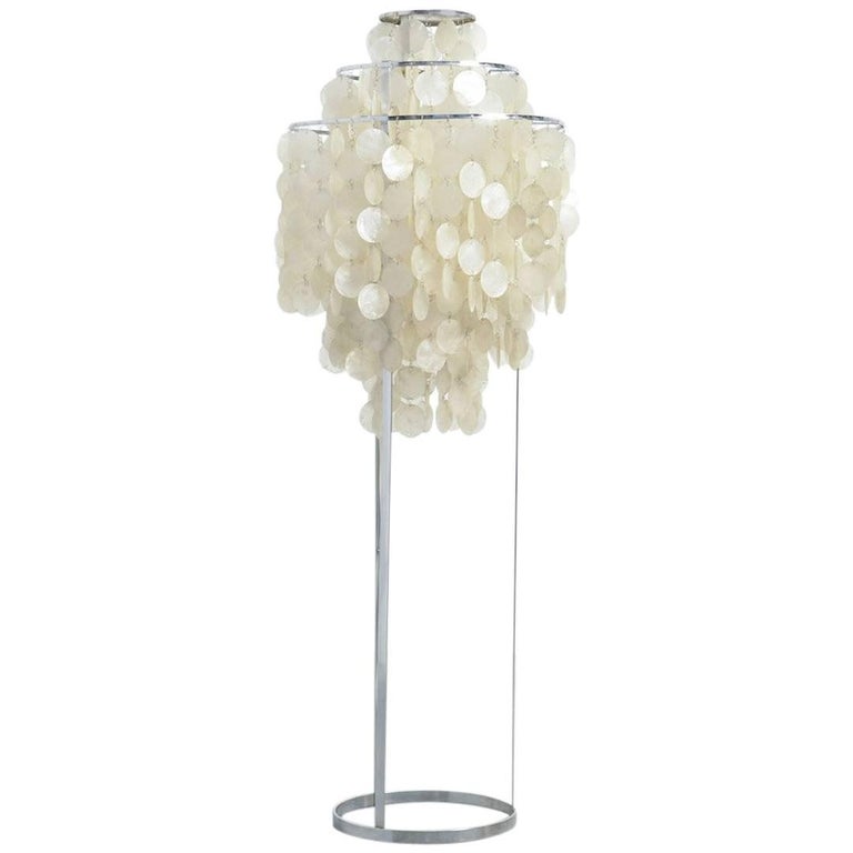 Rare Fun Floor Lamp by Verner Panton for Lüber at 1stDibs