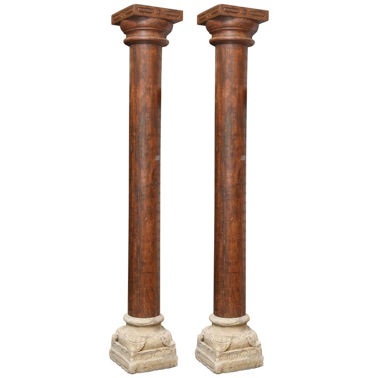 First Quarter of 19th Century Load Bearing Columns from Colonial ...