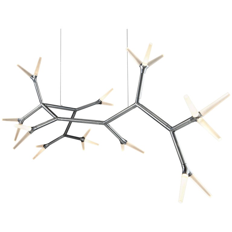 Monumental Daniel Becker 'Sparks' Modular Chandelier at 1stDibs