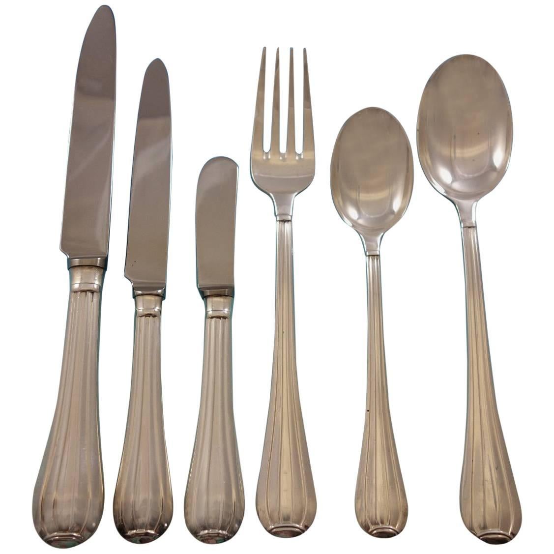 Firenze by Fortunoff Sterling Silver Flatware Set Service 40 Pieces ...