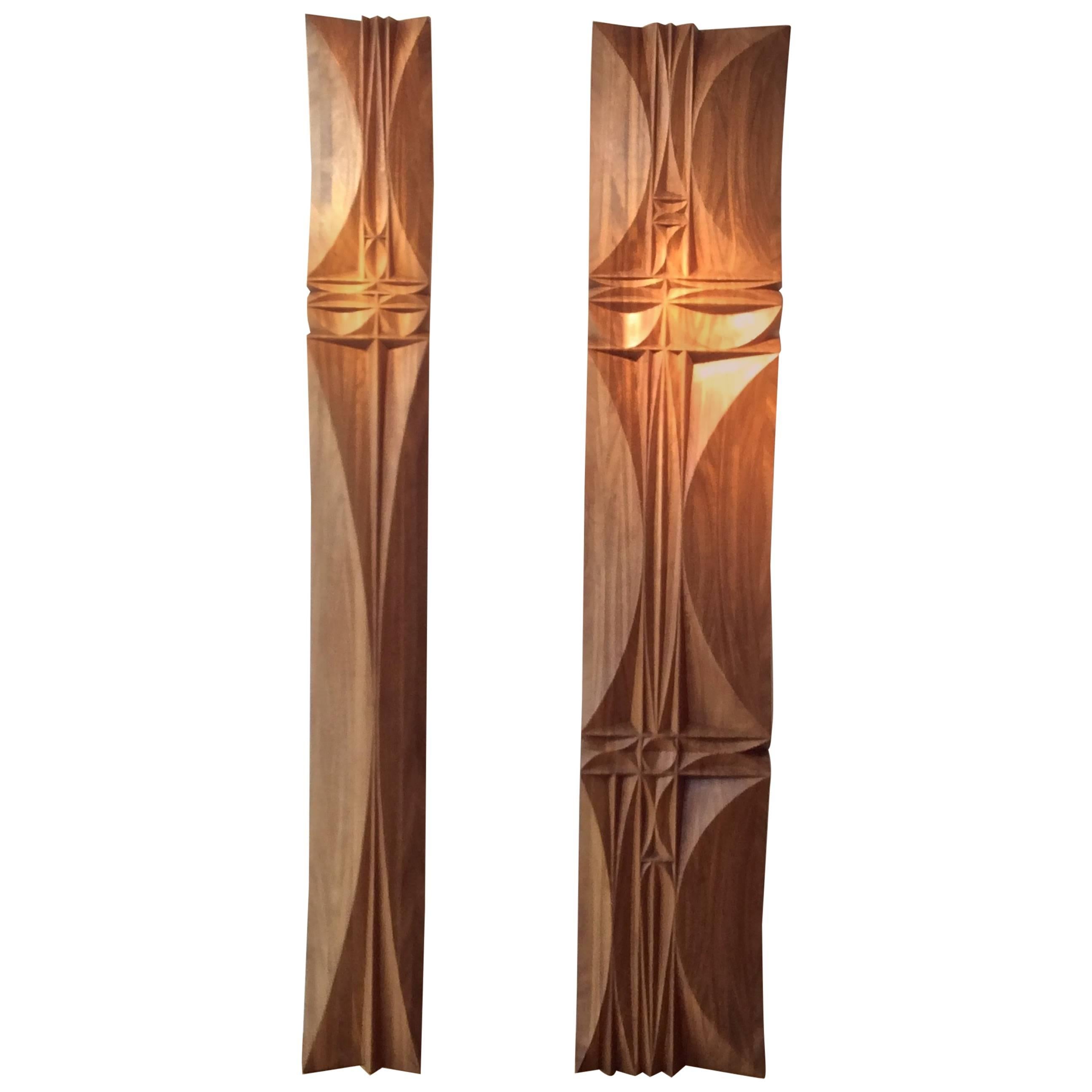 Male and Female Totems at 1stDibs