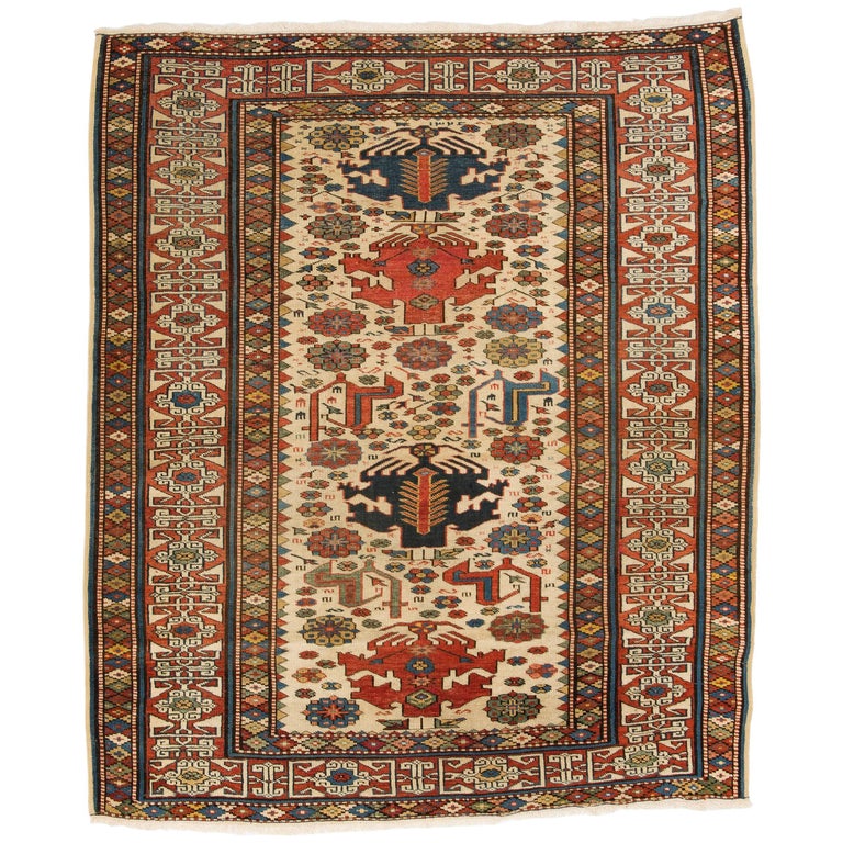 Antique Caucasian Shirvan Rug at 1stDibs