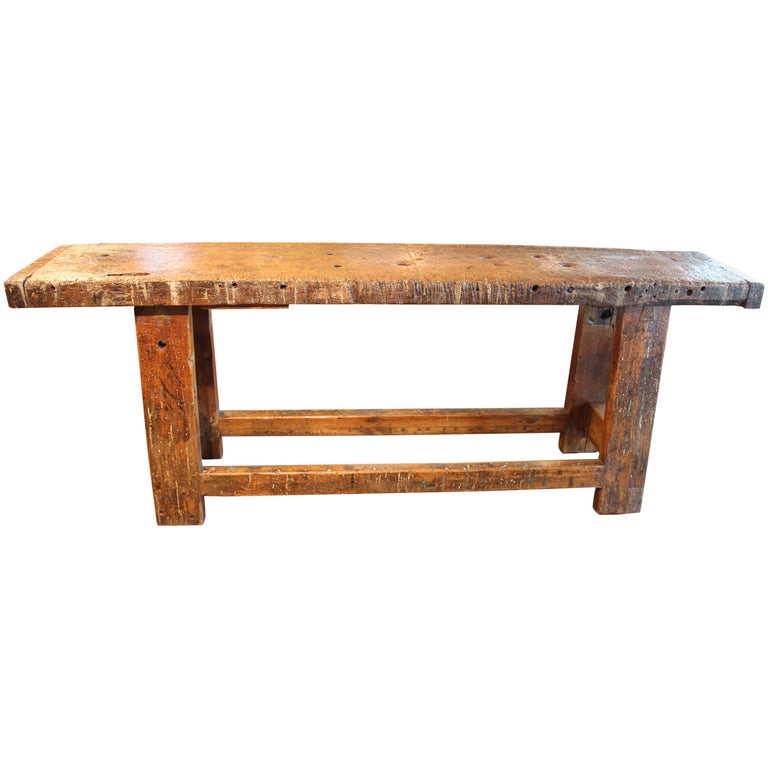 Vintage French Artisans Work Table at 1stDibs