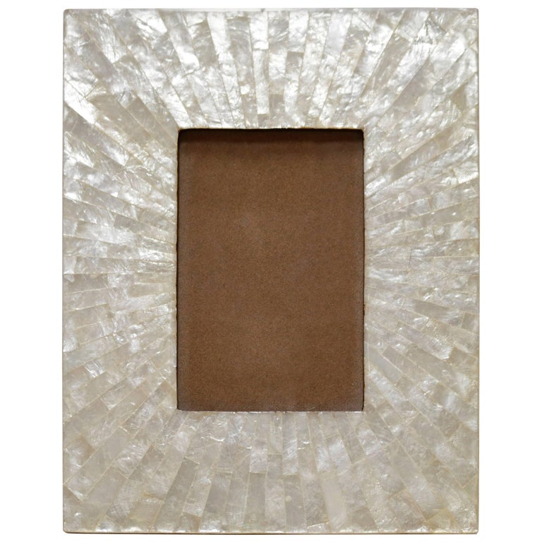 Abalone Shell Picture Frame at 1stDibs