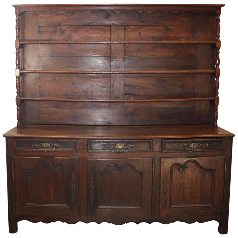 Remarkable 18th Century French Hutch at 1stDibs