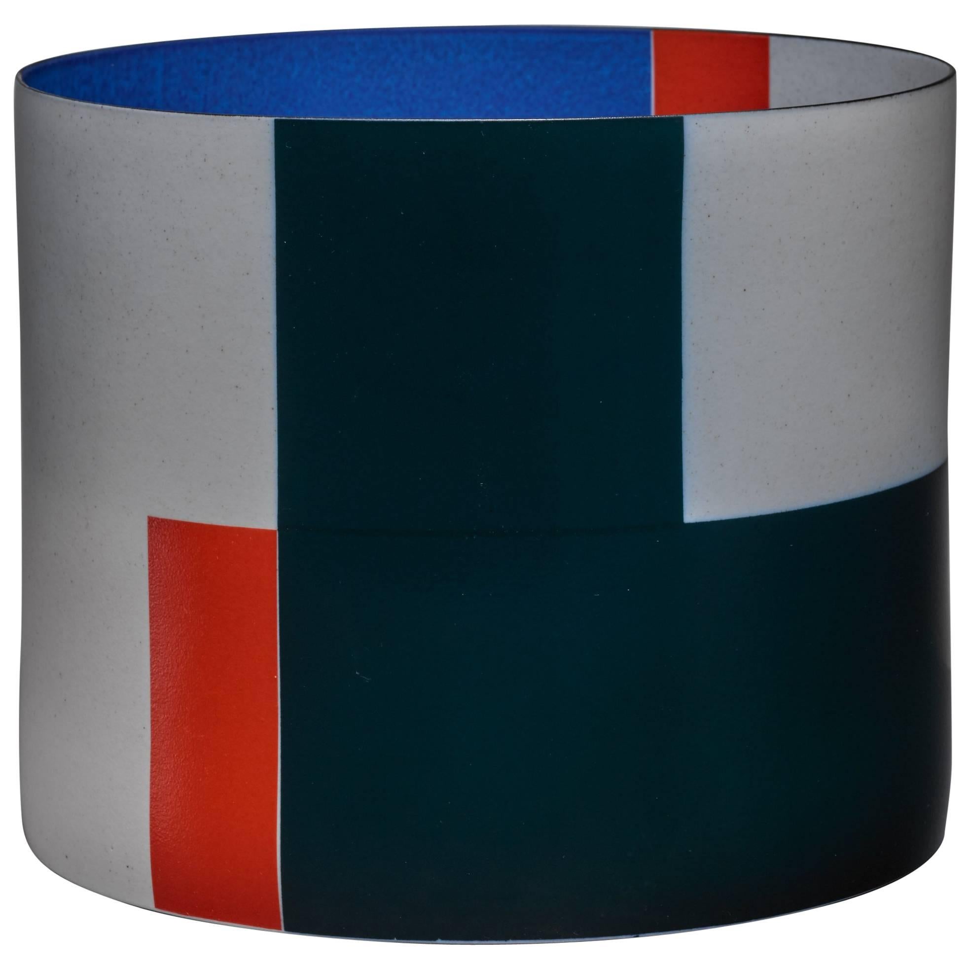 Bodil Manz 'b. 1943', Denmark, Unique Bowl in Glazed Ceramics, 1980's ...