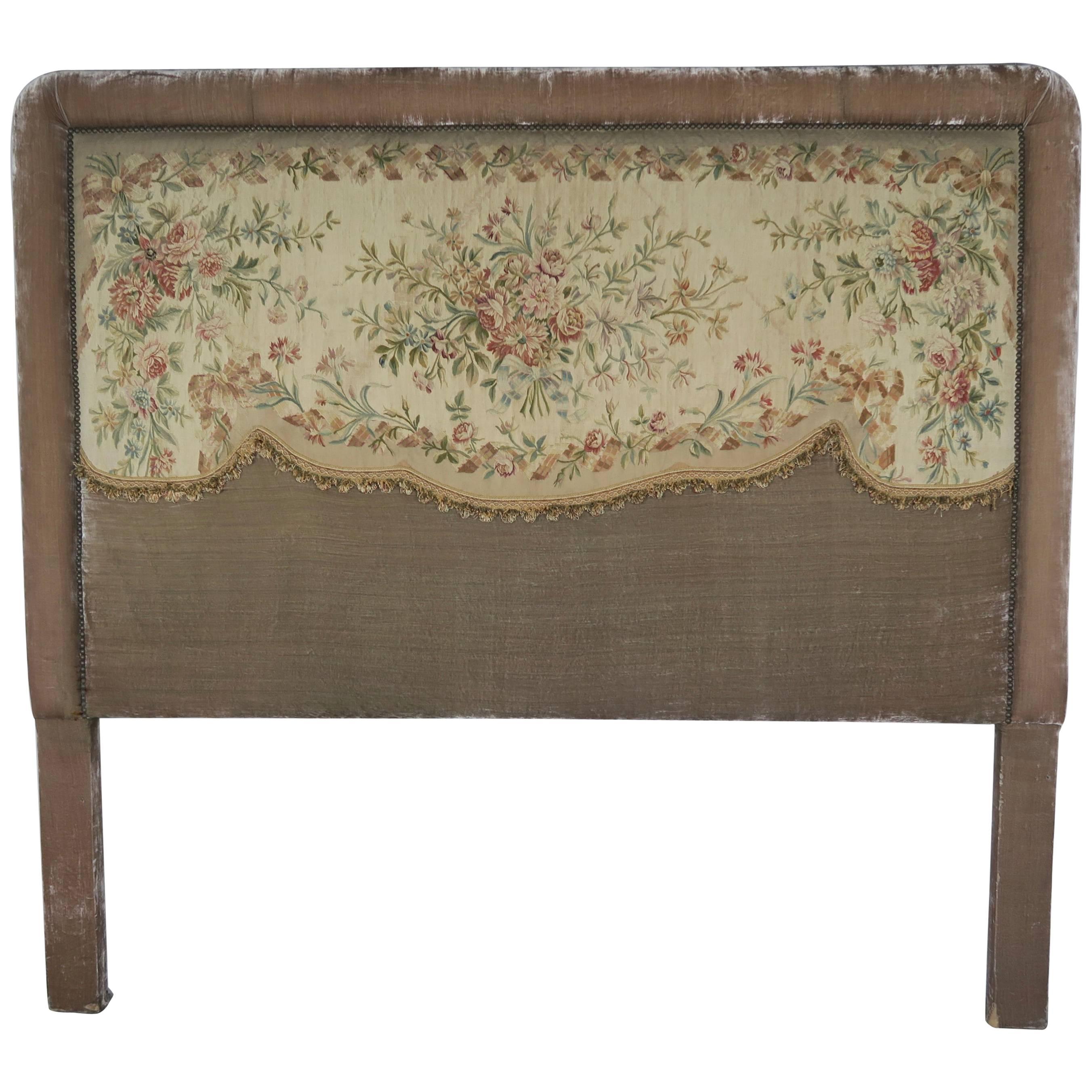 19th Century Painted and Gilt Spanish Headboard at 1stDibs