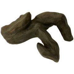 Brutalist Bronze Sculpture by Bill Lett For Sale at 1stdibs