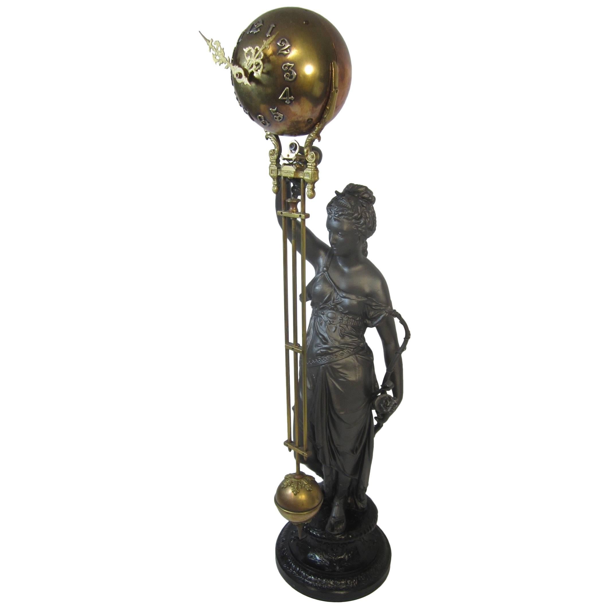 Mystery Clock at 1stDibs | diana mystery clock