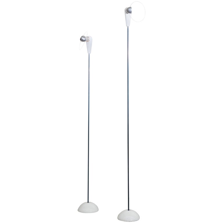 Flos 'Bip-Bip' Floor Lamps by Achille Castiglioni at 1stDibs
