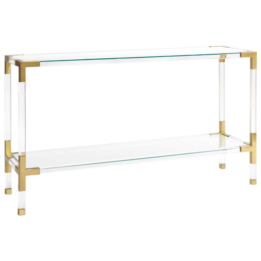 Scalinatella Brass and Marble Cocktail Table For Sale at 1stDibs