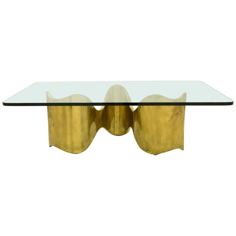 Silas Seandel Ribbon Cocktail Table For Sale at 1stdibs