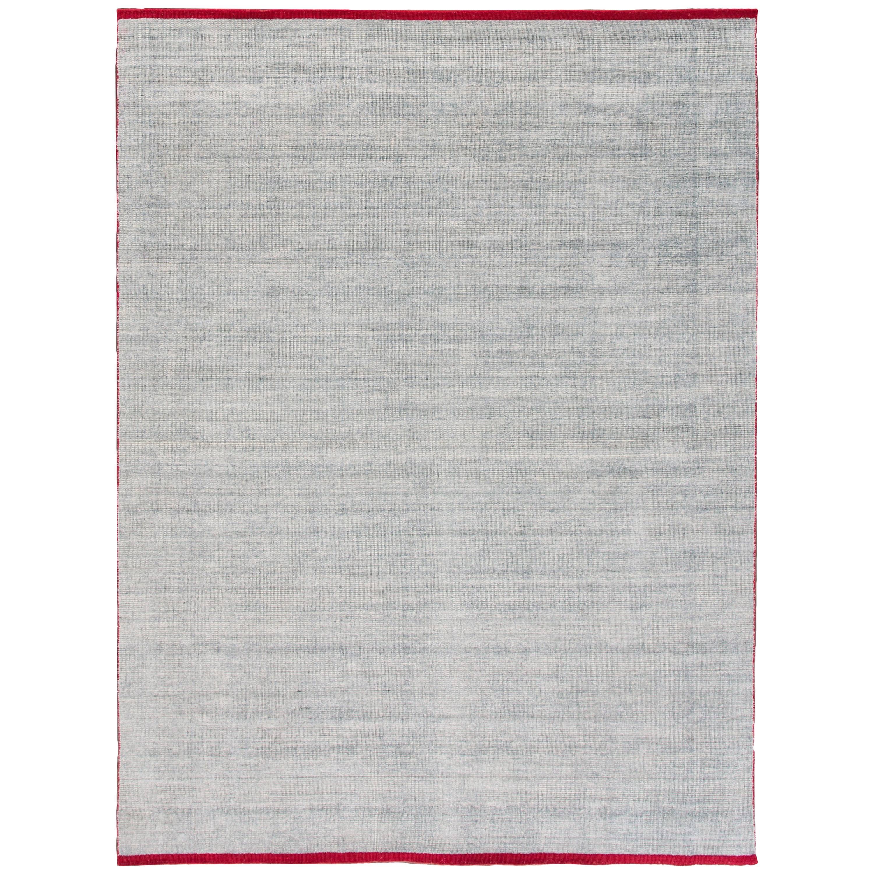 Aelfie Cheetah Animal Print Blue and Pink Tufted Rug 8x10 For Sale at ...