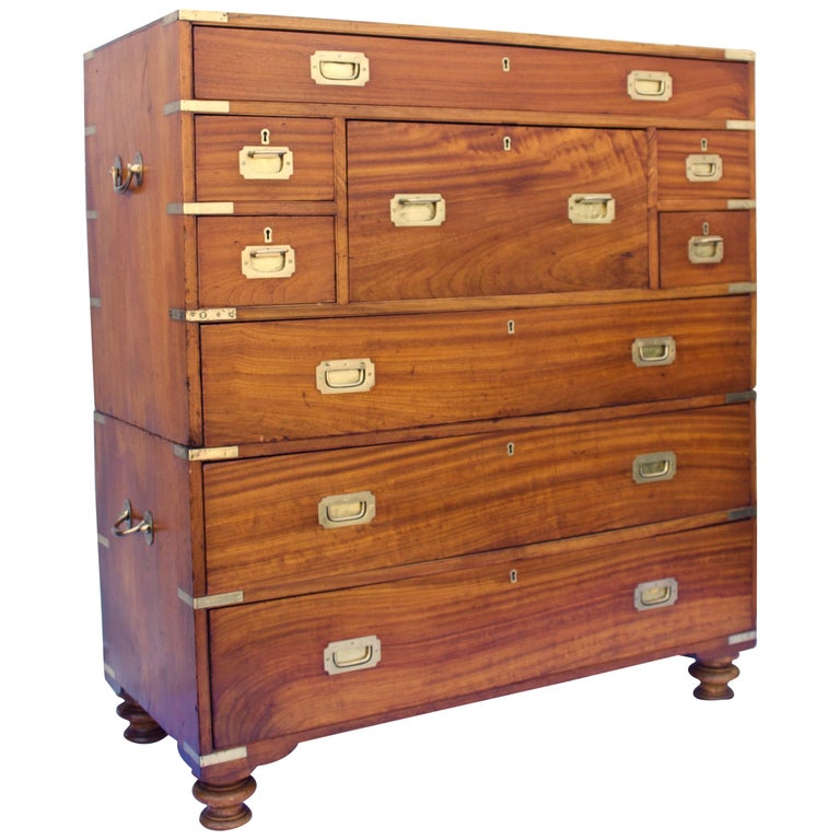 British Officers Campaign Chest For Sale at 1stDibs
