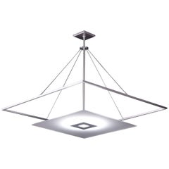 Star Round Glass Pendant Light Designed by Architect, Sandy Littman For ...