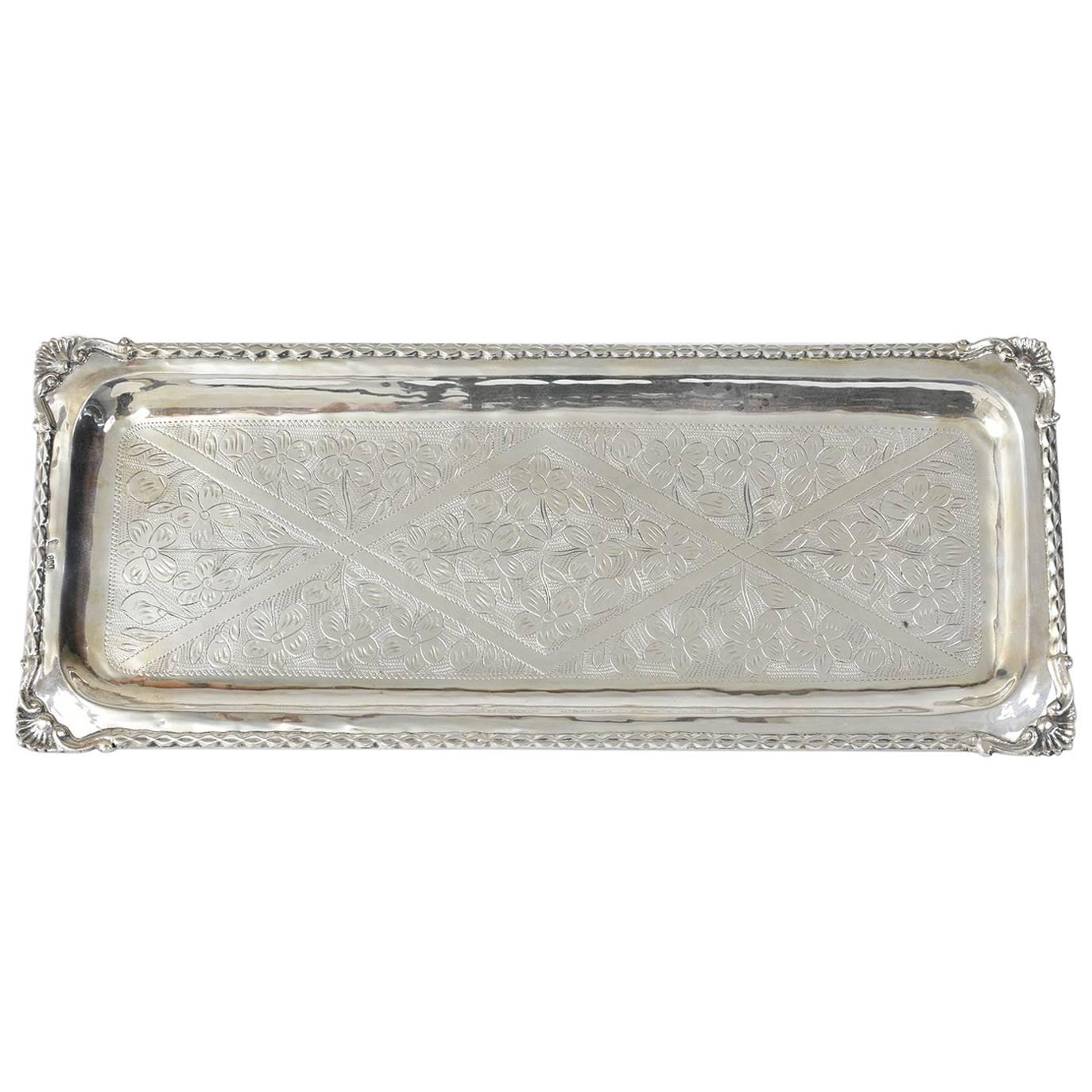 Sterling Rectangular Dish at 1stDibs