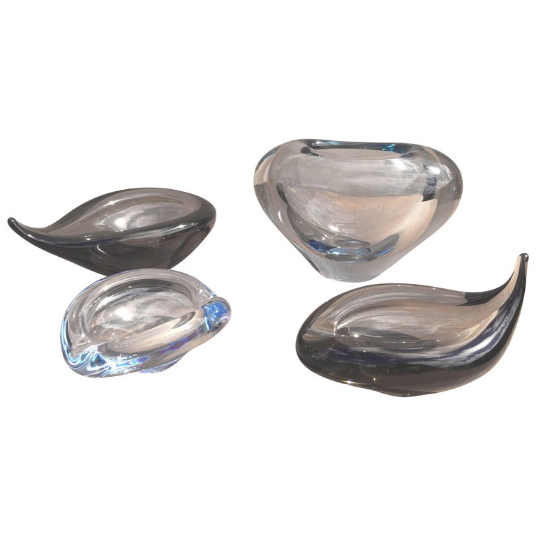 Beautiful Glass Holmegaard Collection For Sale at 1stDibs