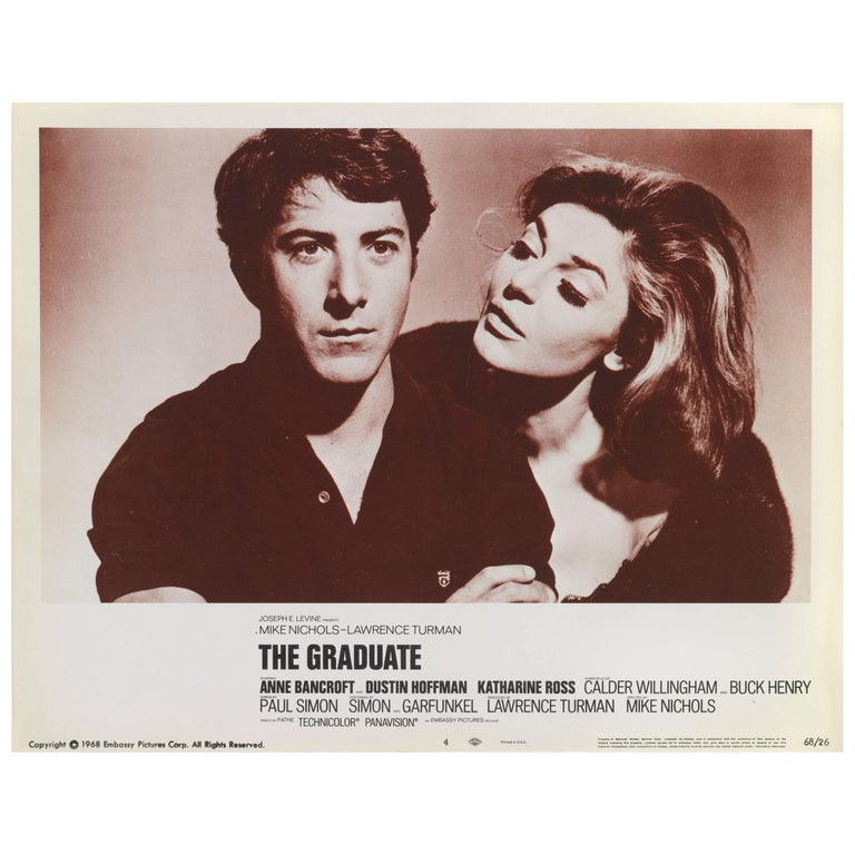 "The Graduate" Original US Lobby Card For Sale at 1stDibs