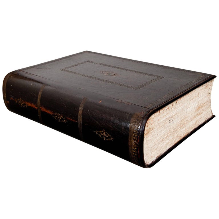 Book-Shaped Jewelry Case, Prob. France, 19th Century For Sale at ...