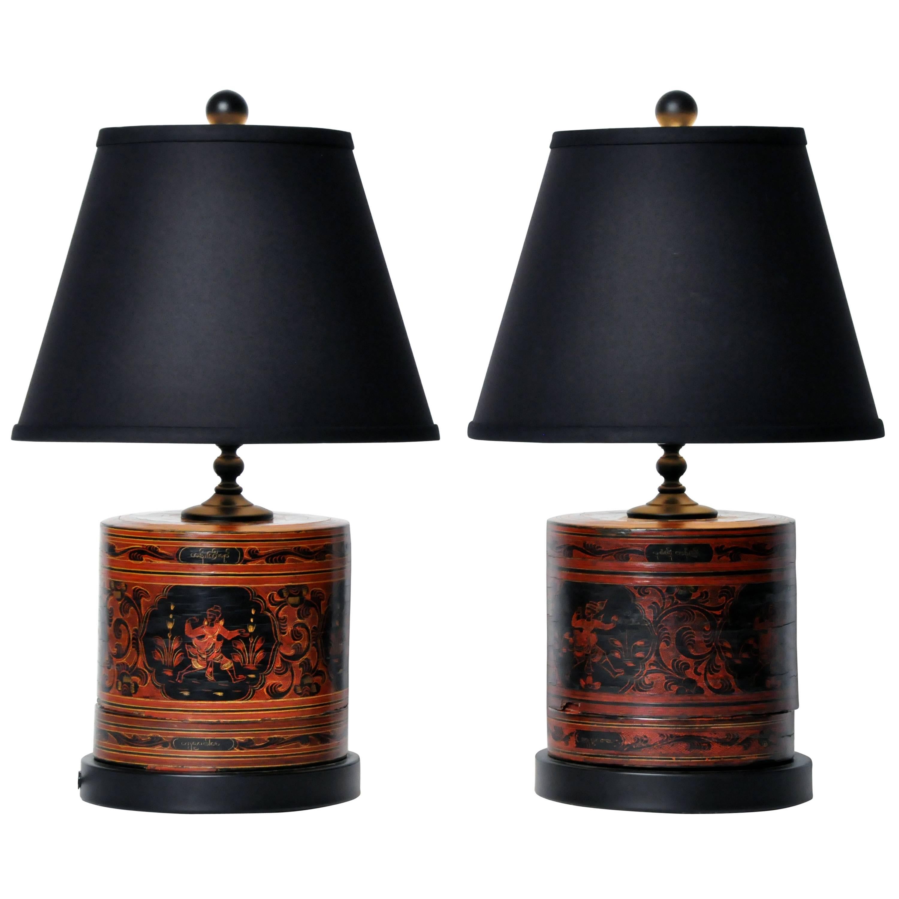 Betel Nut Box Lamps at 1stDibs