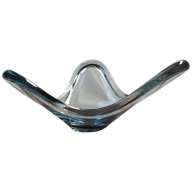 Per Lutken Glass Bowl by Holmegaard, 1962 For Sale at 1stDibs