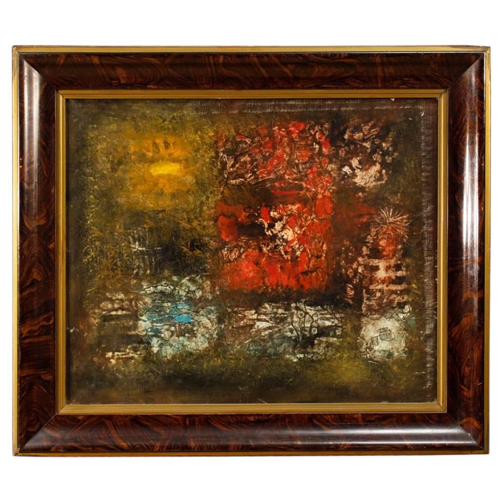 Magnificent Antique Oil on Canvas Portrait Painting Signed A. Robert ...