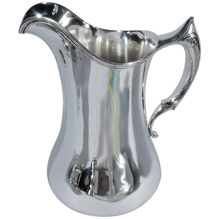 Victorian Water Pitcher by Barbour Silver Company at 1stdibs