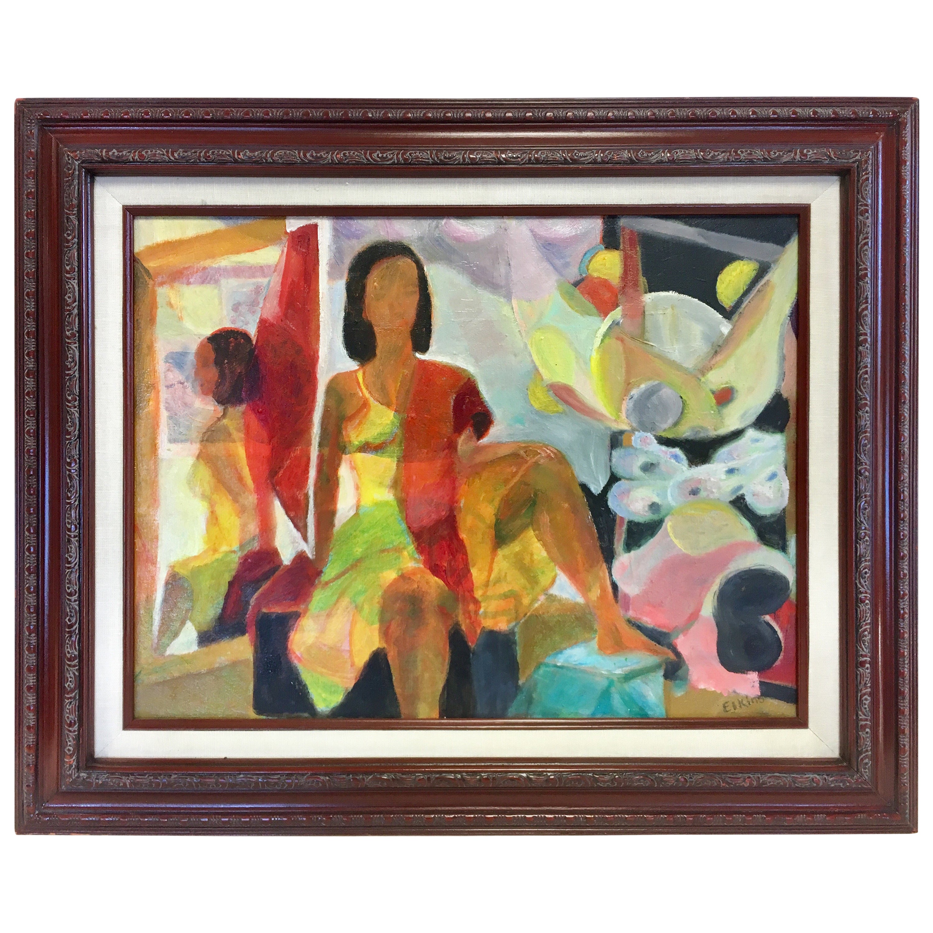 Original Signed Hale Pua (Frank Oda) Hawaii Painting at 1stDibs