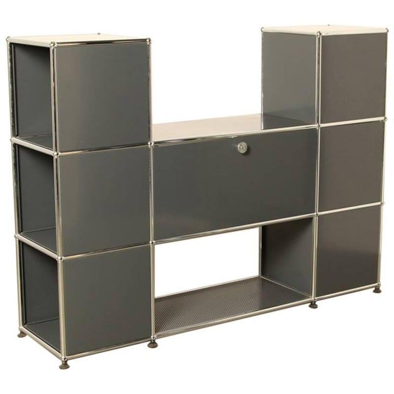 USM Haller System Shelving and Storage Unit For Sale at 1stDibs