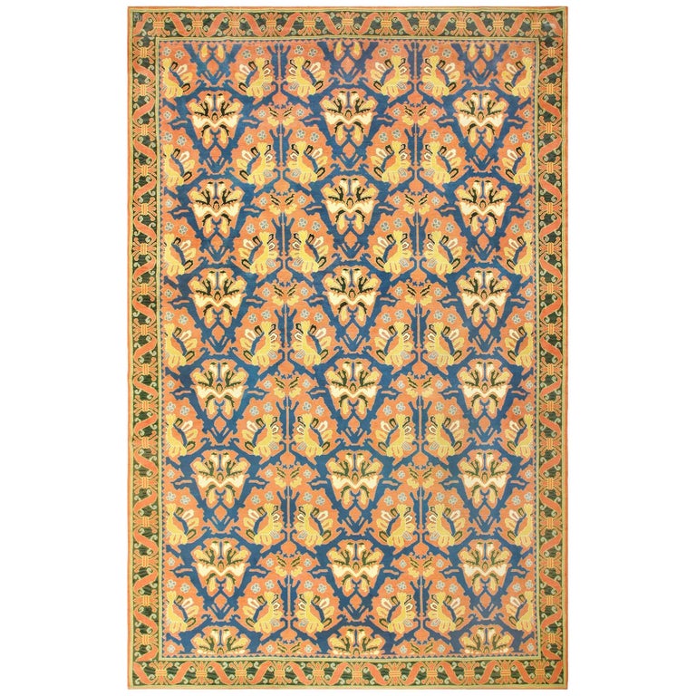 Beautiful Large Size Spanish Vintage Rug at 1stDibs