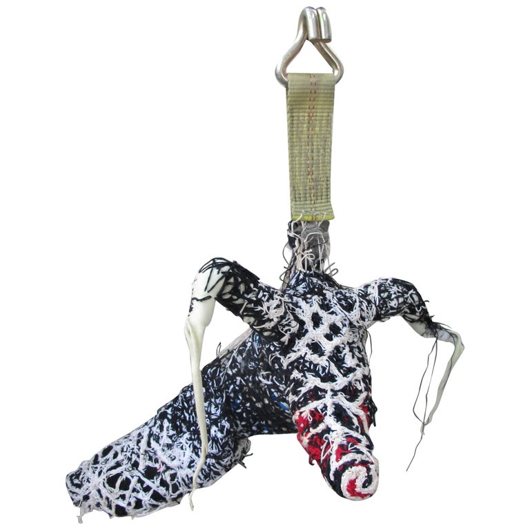 Robert Adale Davis String Goat Sculpture For Sale at 1stDibs