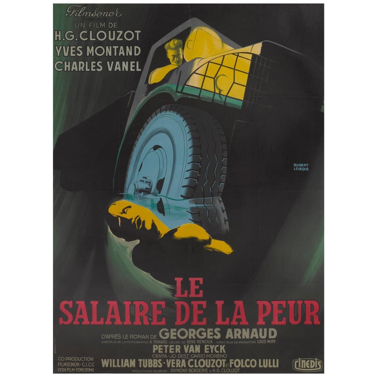 Le Salaire De La Peur / The Wages of Fear Movie Poster For Sale at ...