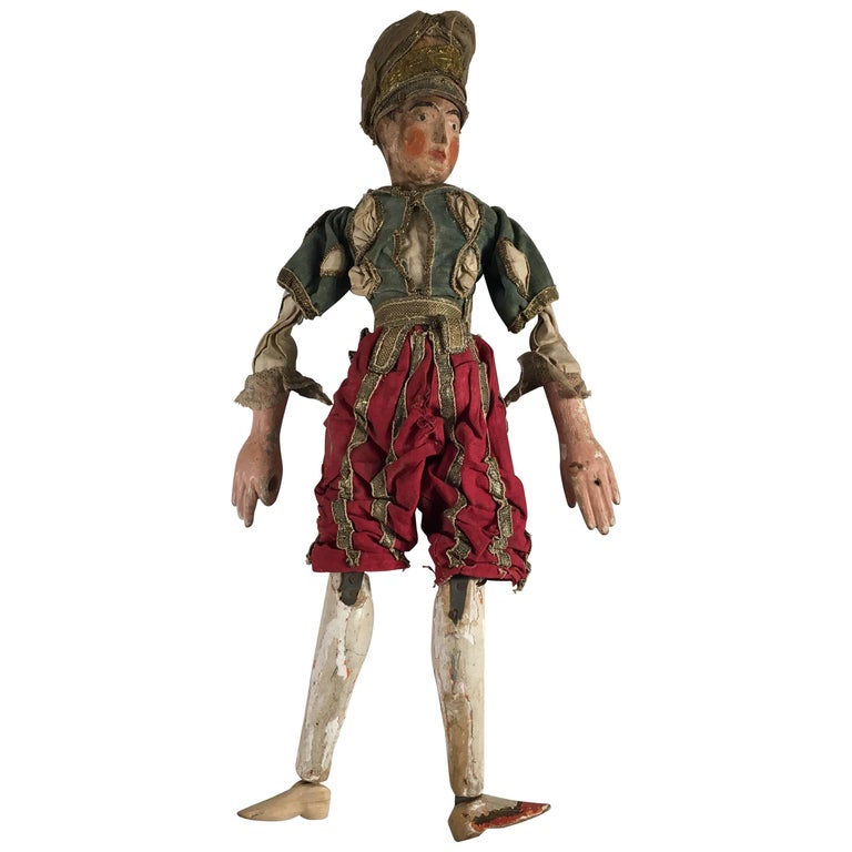 19th Century Italian Puppet For Sale at 1stDibs