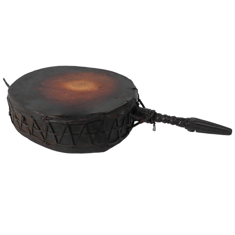 Tibetan Dhangro Dhami Drum Shaman Medicine Healing Buddhist Phurba ...