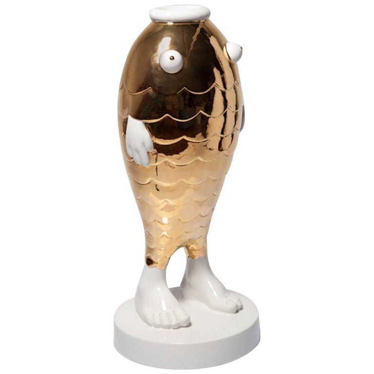 Ceramic Sculpture Pescado Model by Matteo Cibic for Superego Editions ...