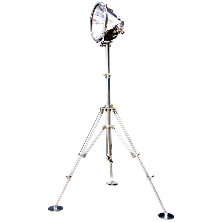 Aviation Furniture Tripod Floor Lamp by AVIATIONSPIRIT For Sale at ...