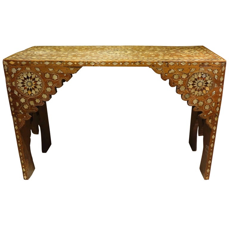 19th Century Writing Table, Syria, Ottoman Empire at 1stDibs
