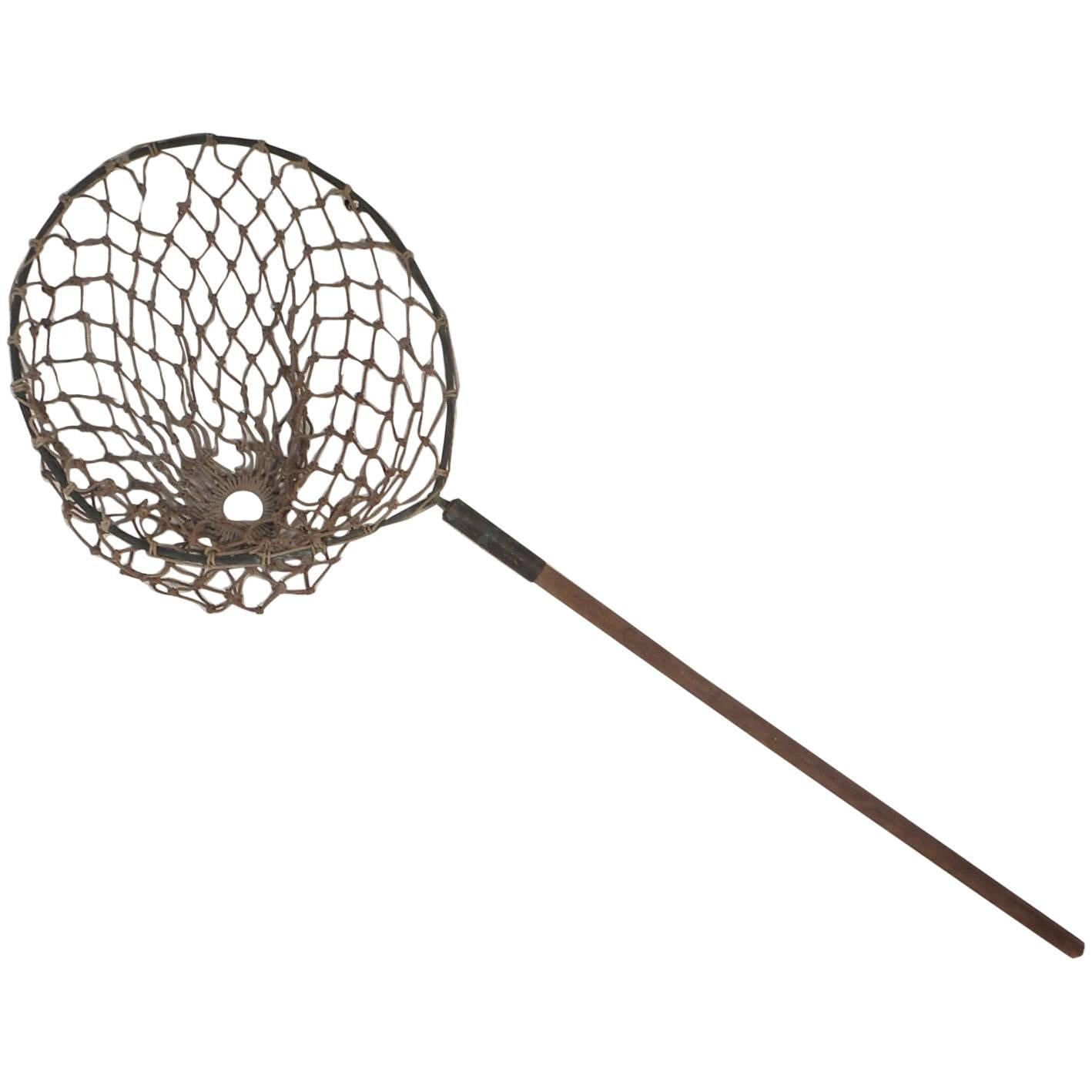 Vintage Nautical Decorative Fishing Net at 1stDibs | decorative net