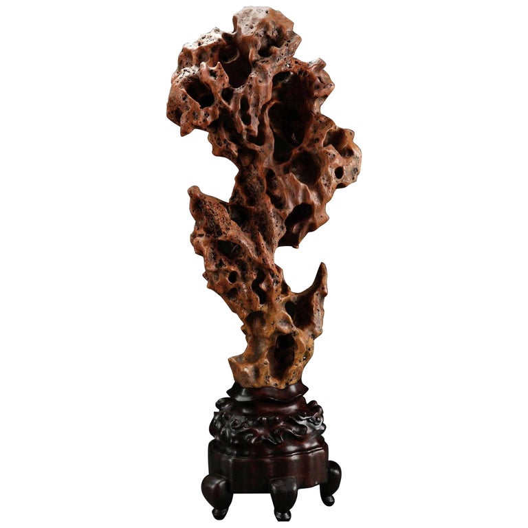 Exceptional Chinese Scholar Rock from Taihu on Stand at 1stDibs | taihu ...