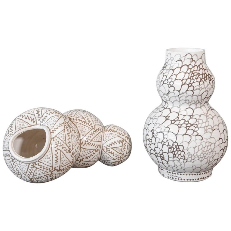 Pair of Roy Hamilton Ceramic Pieces at 1stDibs