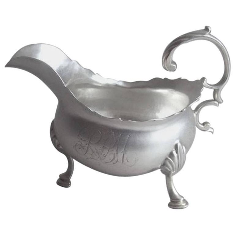 George II Cream Boat Made in London in 1759 by William and James Priest ...